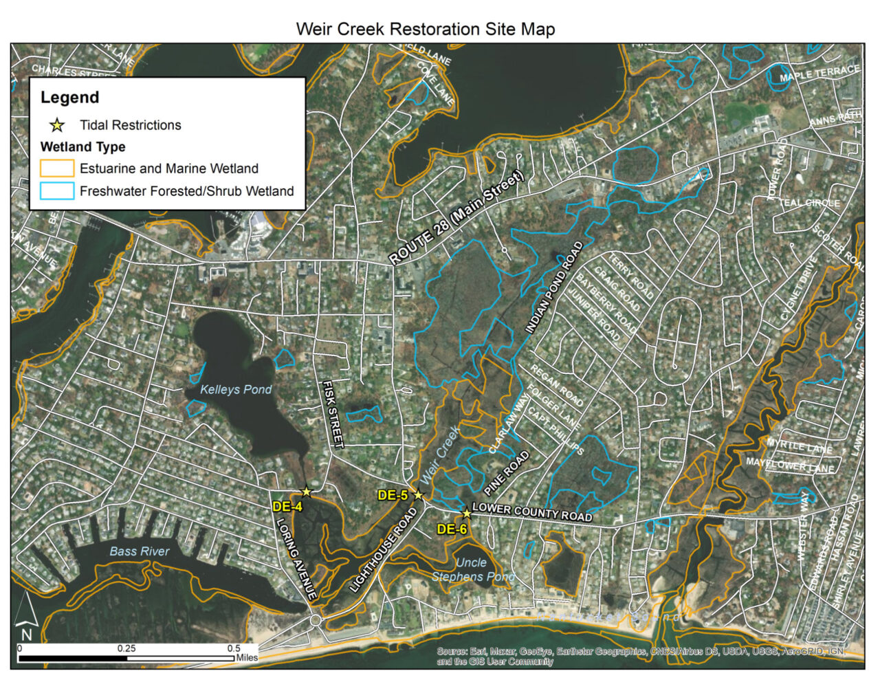 Weir Creek Tidal Restoration | Association to Preserve Cape Cod